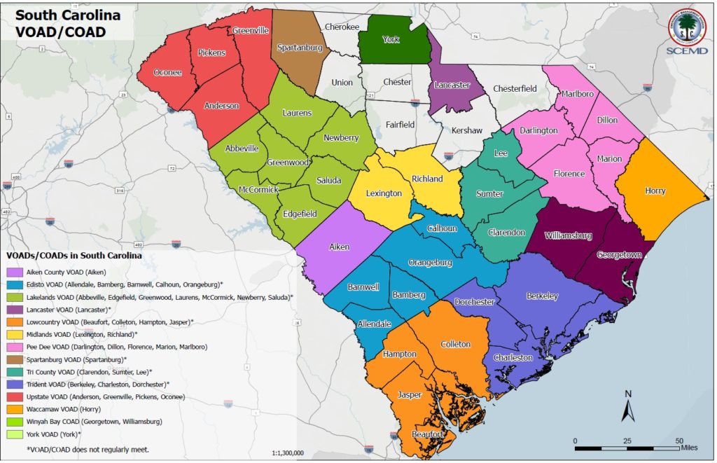Regional VOADs | South Carolina VOAD